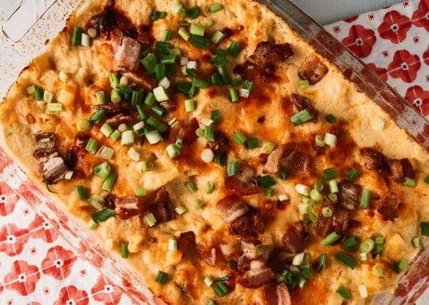 Fully Loaded Easy Cheesy Potatoes - Living Wright at Home